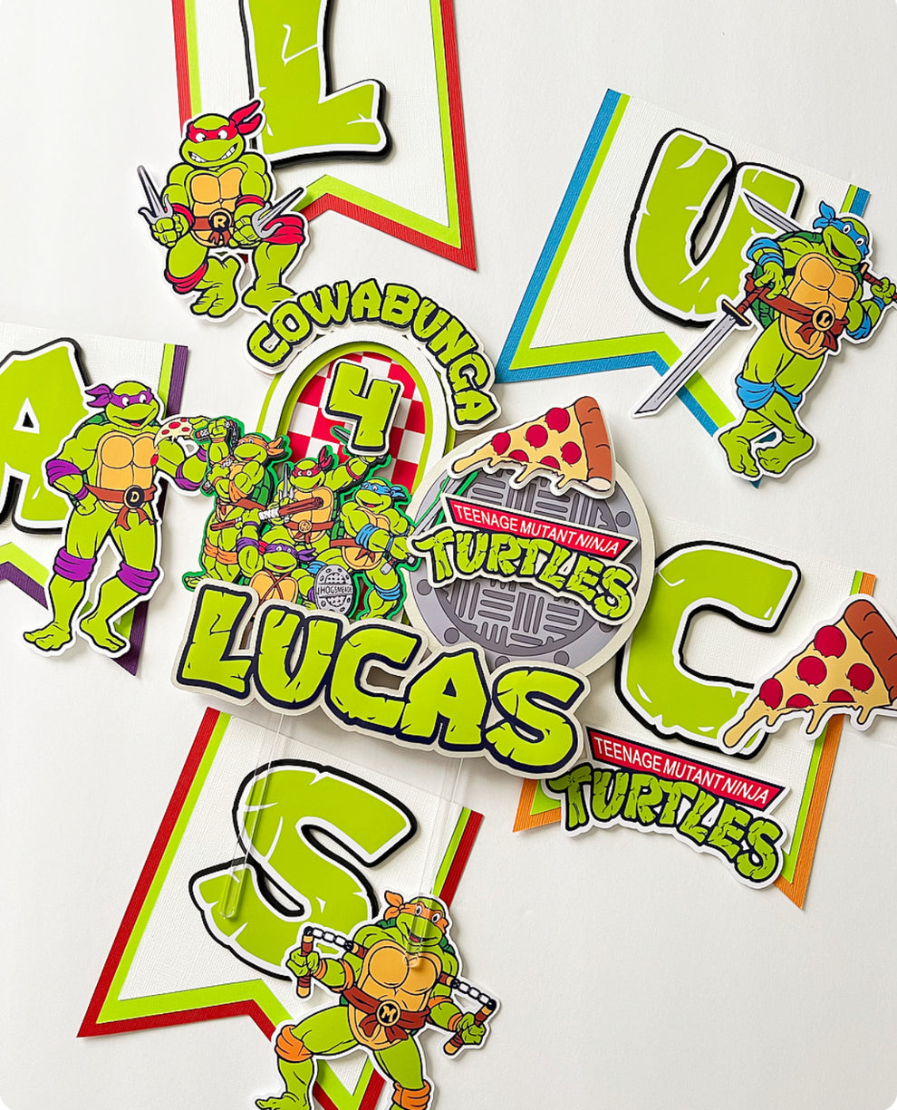 Ninja Turtles themed Party Decorations – Dae2Dae Events