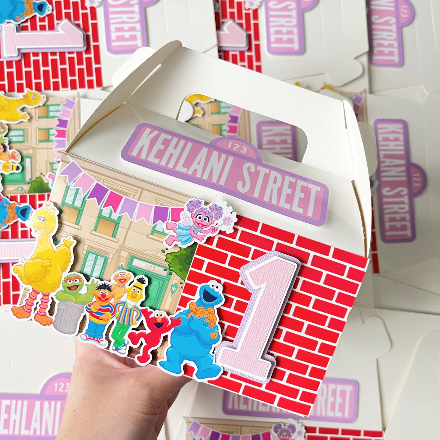 Sesame Street Gable Boxes – Dae2Dae Events