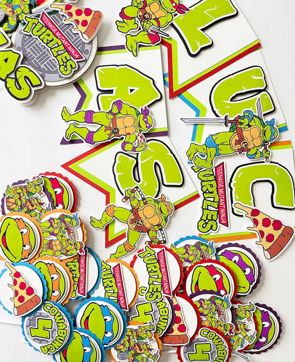 Ninja Turtles themed Party Decorations – Dae2Dae Events
