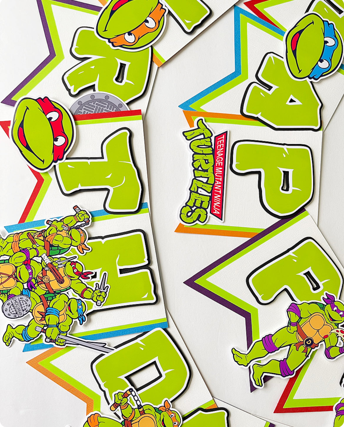 Ninja Turtles themed Party Decorations – Dae2Dae Events