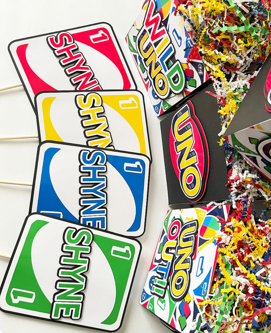 UNO themed Party Decorations – Dae2Dae Events