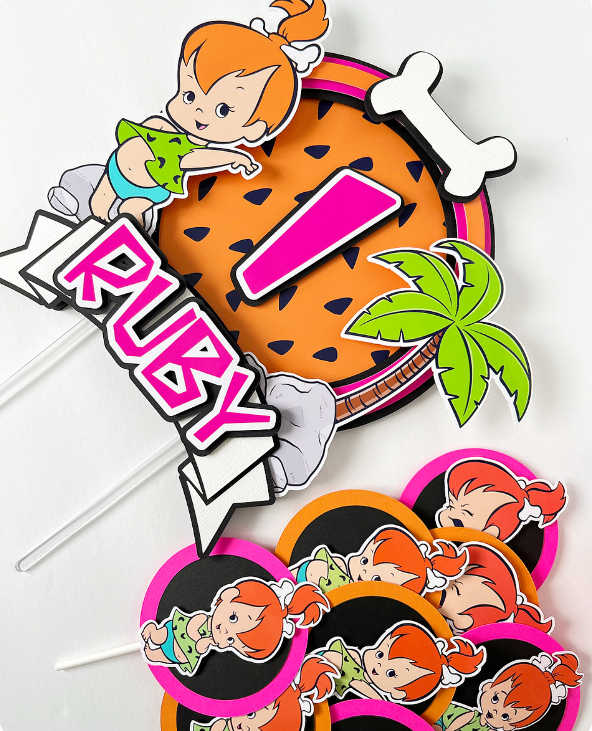 Pebbles themed Party Decorations – Dae2Dae Events