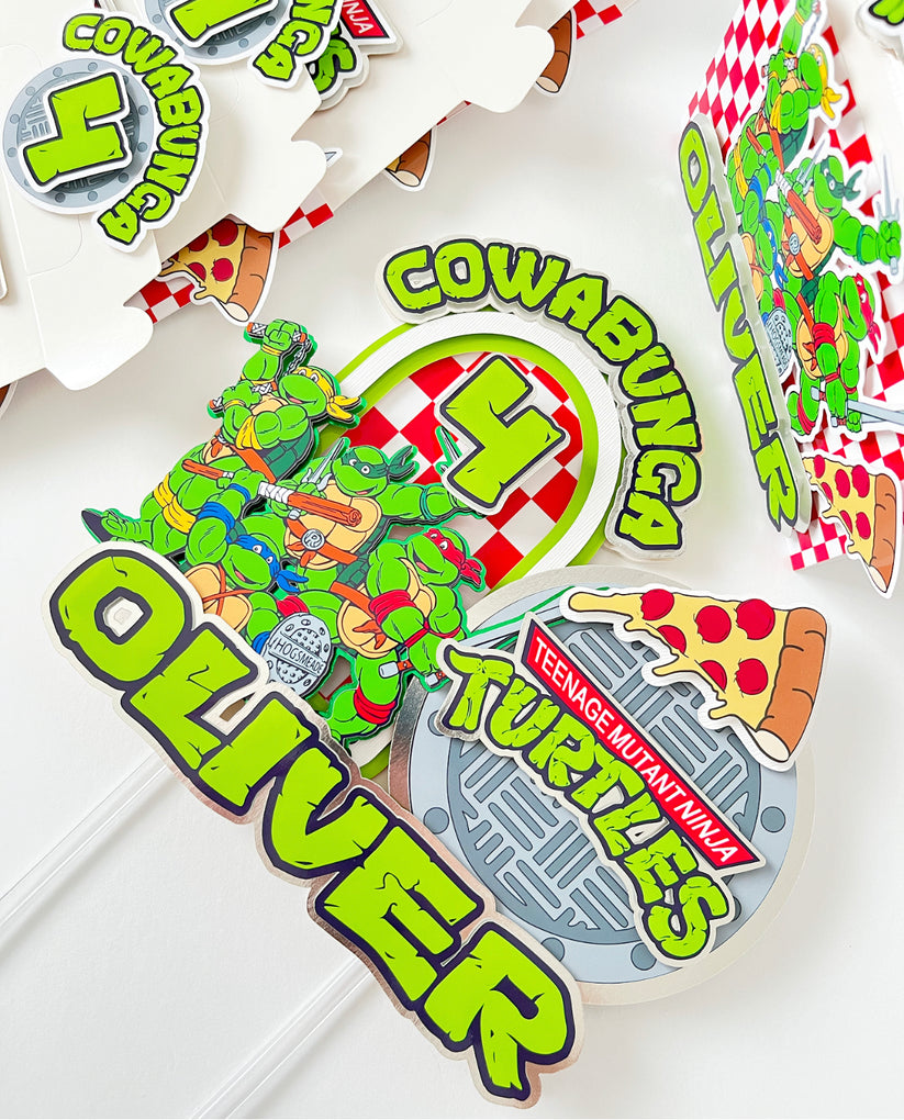 Ninja Turtles themed Party Decorations – Dae2Dae Events