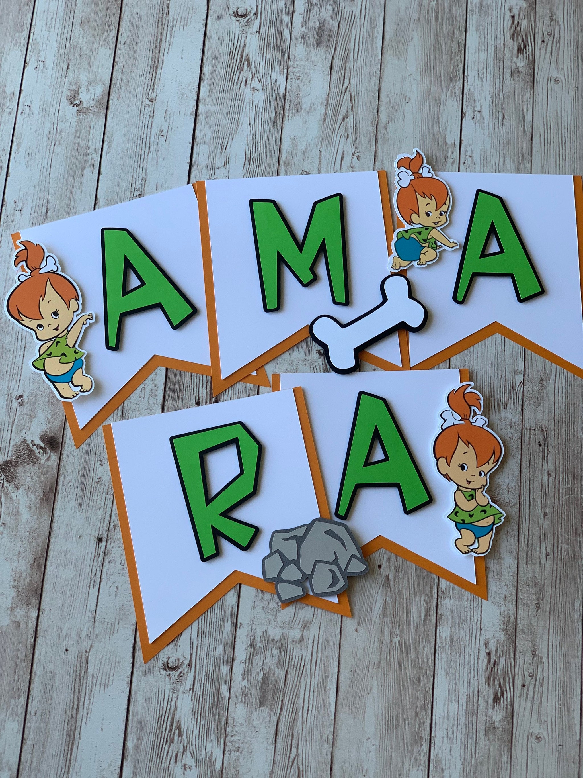 Pebbles themed Party Decorations – Dae2Dae Events