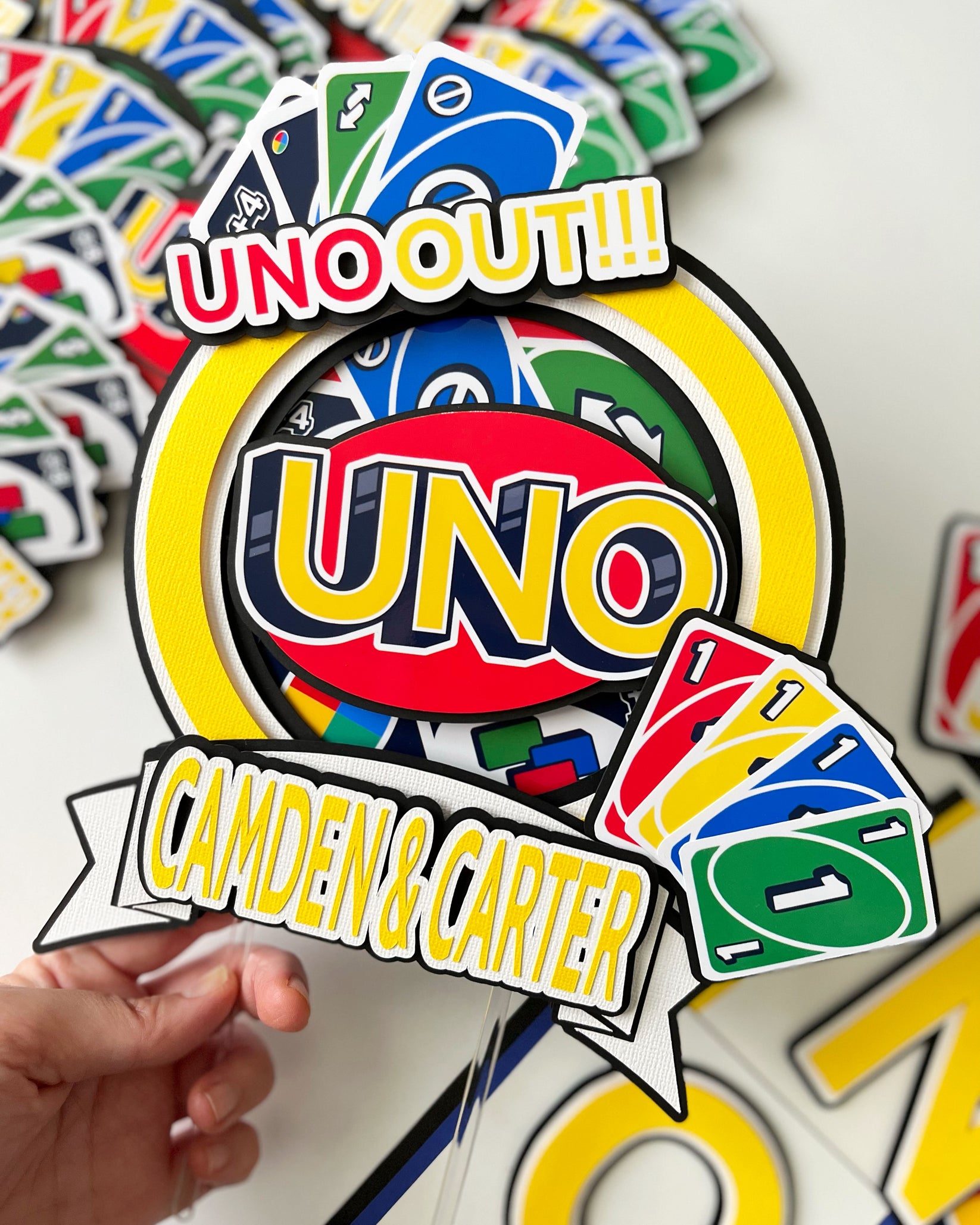 UNO themed Party Decorations – Dae2Dae Events