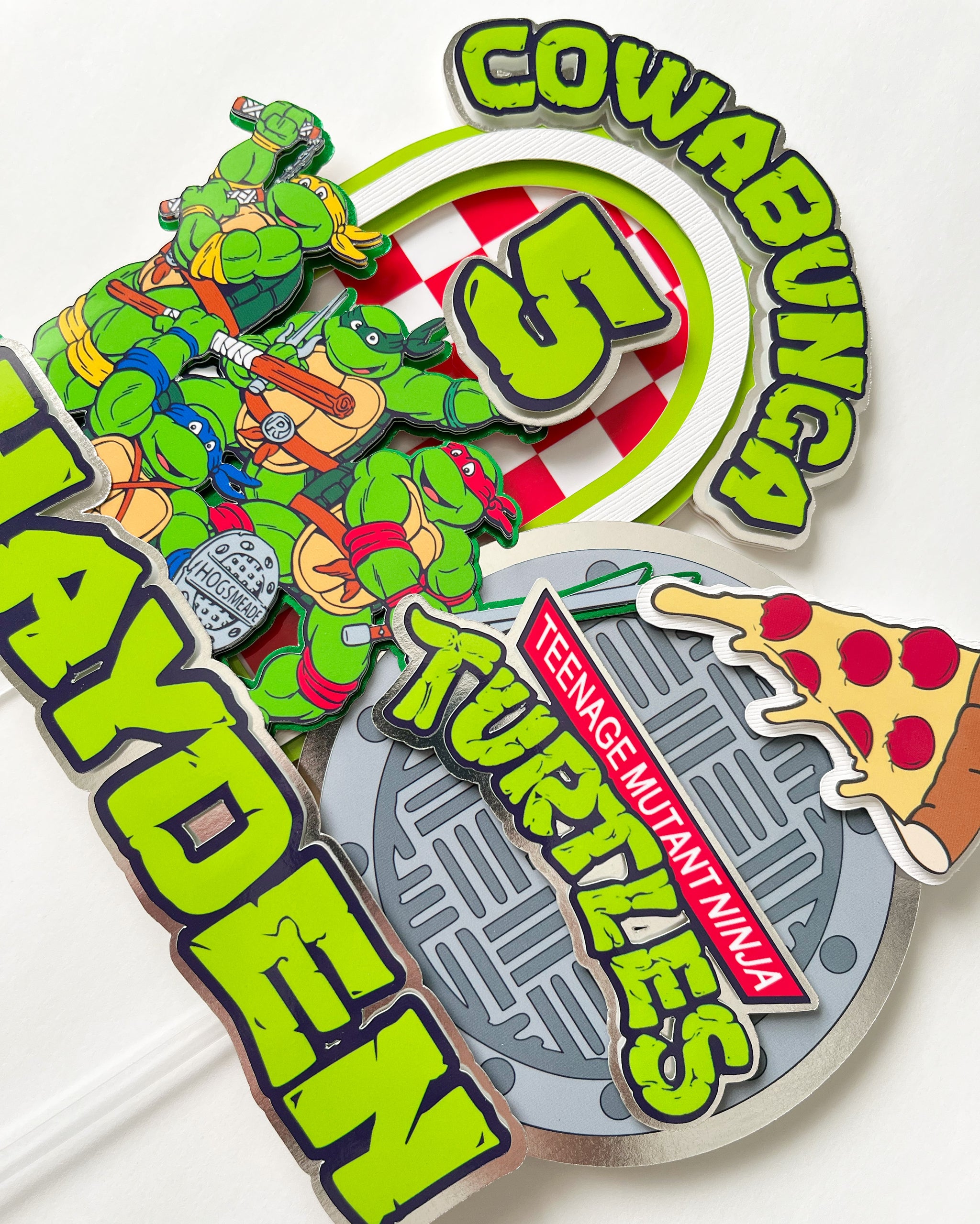 Ninja Turtles themed Party Decorations – Dae2Dae Events
