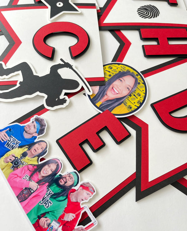 Spy Ninjas themed Party Decorations – Dae2Dae Events