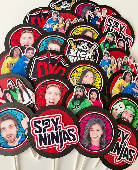 Spy Ninjas themed Party Decorations – Dae2Dae Events